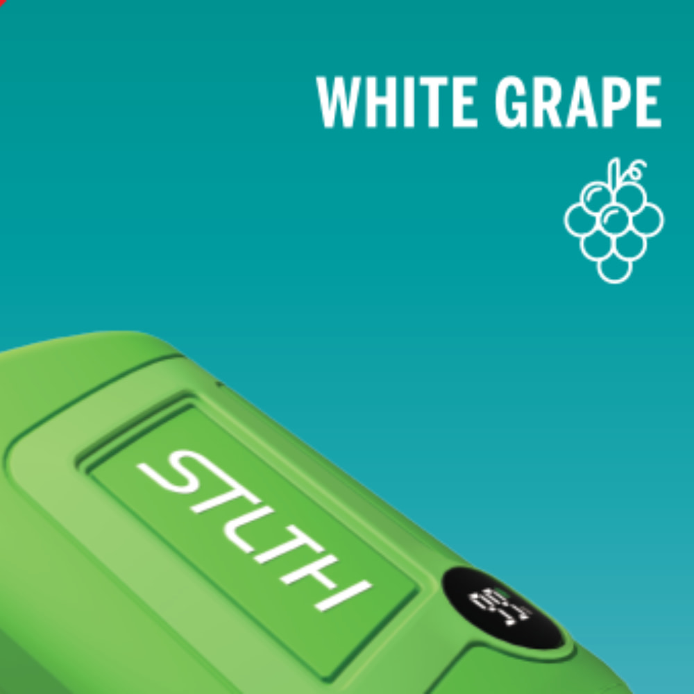 STLTH Box 8K Pro - White Grape - Vape Store Delivery