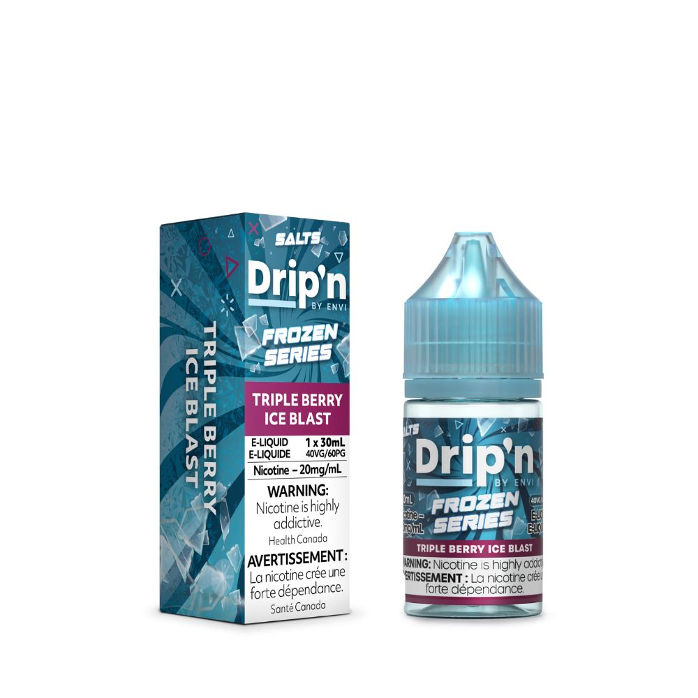 Drip'n Frozen Series - Triple Berry Ice Blast - Vape Store Delivery