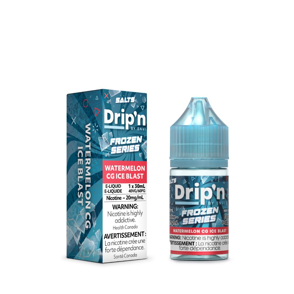 Drip'n Frozen Series - Watermelon CG Ice Blast - Vape Store Delivery